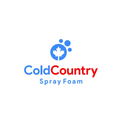 Create a "Canadian COLD WINTER" logo for a very established spray foam ...