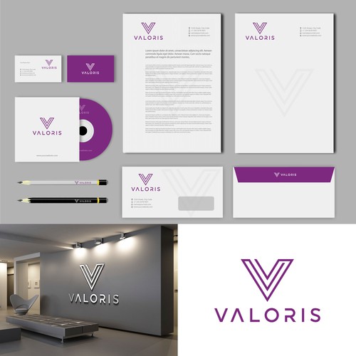 Logo VALORIS | Logo Design Wettbewerb