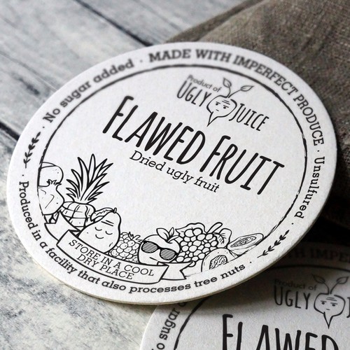 Waste Fighting Dried Fruit Packaging | Product label contest