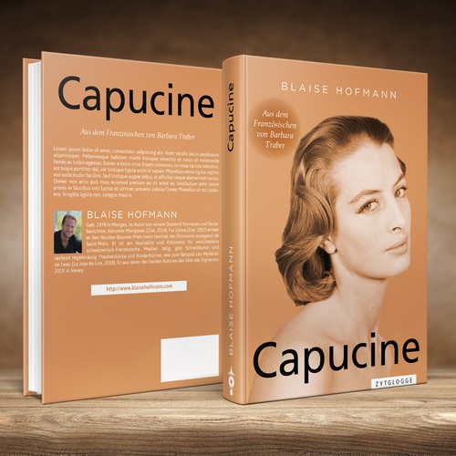 Designs | Design a book cover about a fascinating actress | Book cover ...