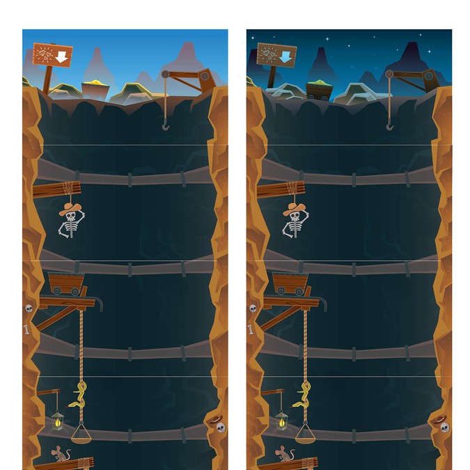 Scrolling Game Background Design | App design contest