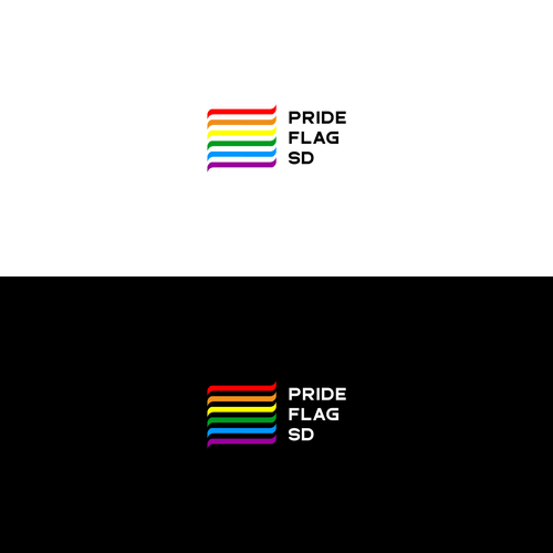 Designs | Design a colorful logo for a Rainbow Flag making business ...