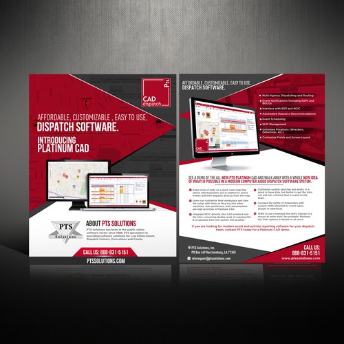 PTS Platinum CAD flyer | Postcard, flyer or print contest