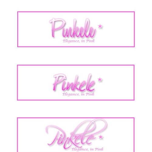 New Girly site Pinkele.com needs logo and coded template! | Logo design ...