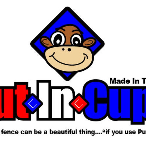 Designs | logo for Put-In-Cups * Chain Link Fence Art | Logo design contest