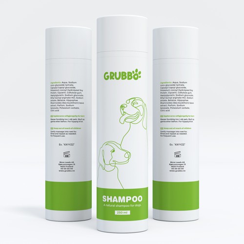 Designs | Design label for dog shampoo | Product label contest