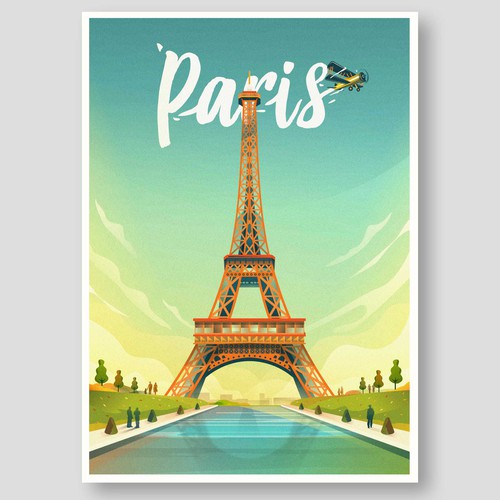 Multiple Winners! Create a Colorful Travel Poster for Ecommerce Co ...