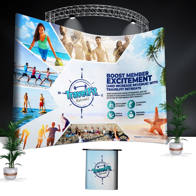 Trade Show Booth for Fitness Travel Company | Other business or ...