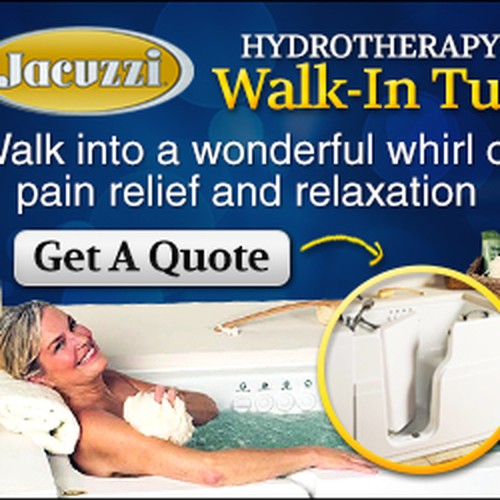 Designs | Jacuzzi Walk In Bathtub Banner Ads | Banner ad contest