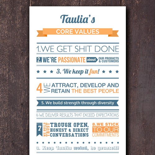 Designs | Create a poster to showcase our quirky corporate culture ...