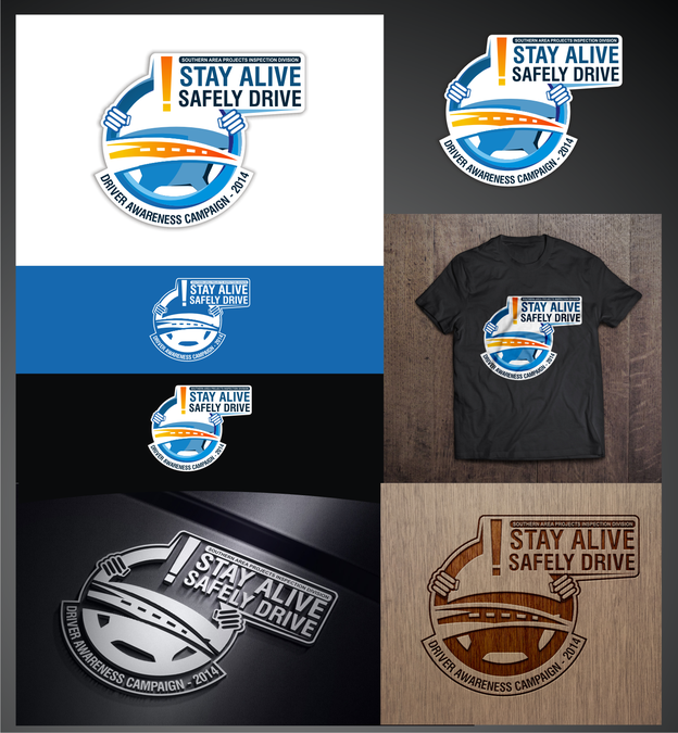 Design a Driving Safety Campaign logo for Saudi Aramco's Southern Area ...