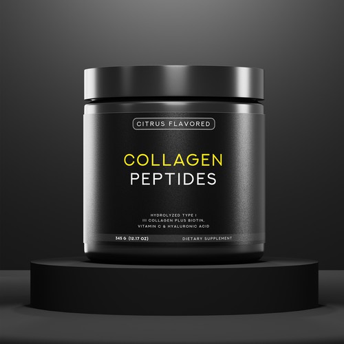 Designs | Minimalist Supplement Label | Product packaging contest