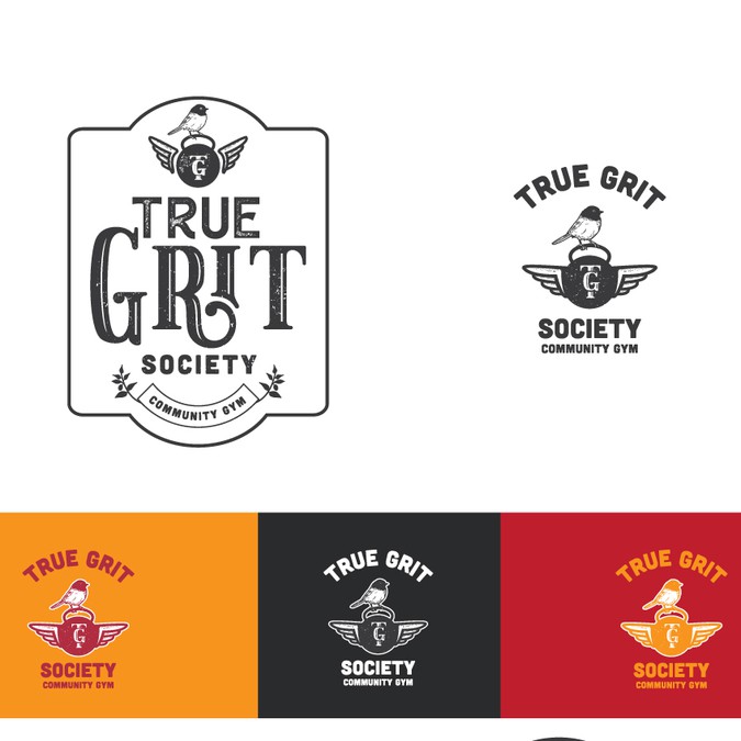 Who has "true grit" to create a winning design? | Logo design contest