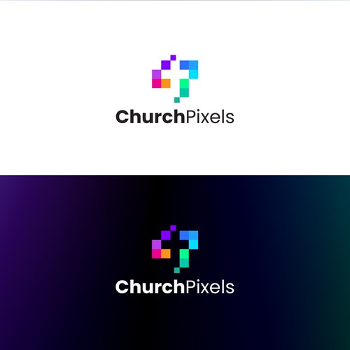 Designs | Design a vibrant and fun logo for a pixel design startup ...