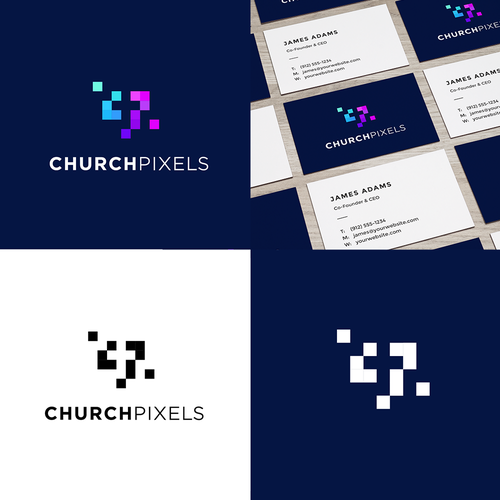 Designs | Design a vibrant and fun logo for a pixel design startup ...