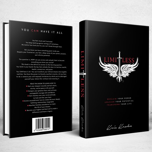 Limitless - Book Cover - Clean, Modern, Minimalistic | Book cover contest