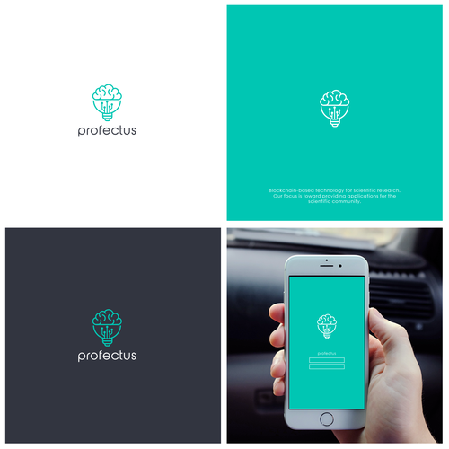 Profectus science blockchain logo contest | Logo design contest