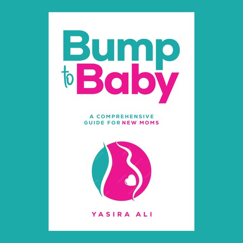 Designs | Design a pregnancy book cover for first time moms | Book ...