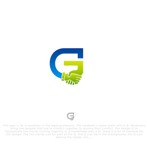 Designs | Logo - G with Handshake | Logo design contest