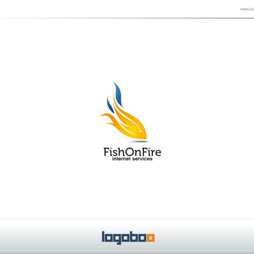 Fish on Fire - Internet Services Logo | Logo design contest