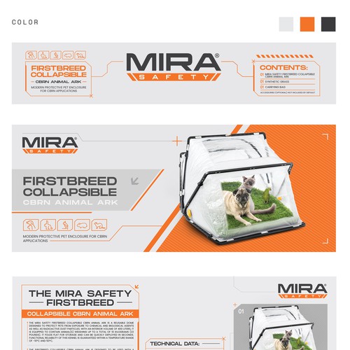 Designs | Tactical Packaging for MIRA Safety FirstBreed Collapsible ...