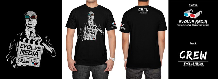 DESIGN OUR FILM CREW T-SHIRT | T-shirt contest