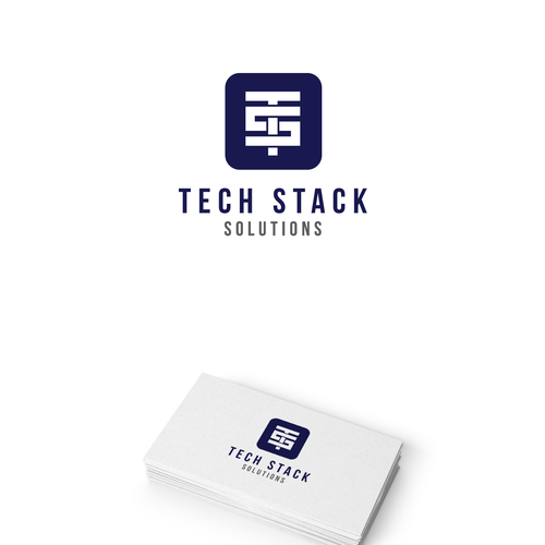 Create a clean and simple logo for Tech Stack, IT consultancy | Logo ...
