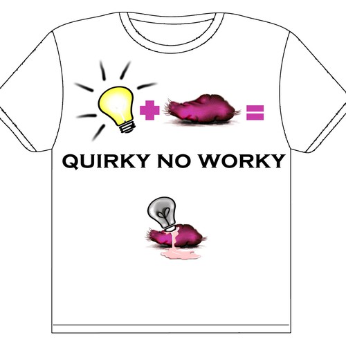 Quirky no worky | T-shirt contest