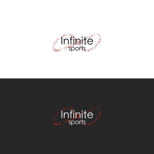 create a sleek and captivating design for Infinite Sports, an athletics ...