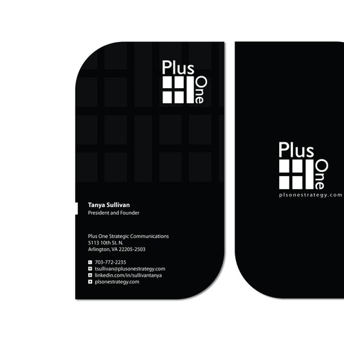 Designs | GUARANTEED - New Business Card and Letterhead for Plus One ...