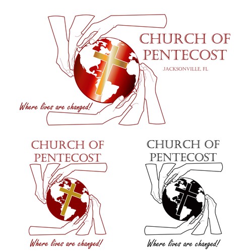 Church of Pentecost. Where lives are changed! | Logo design contest