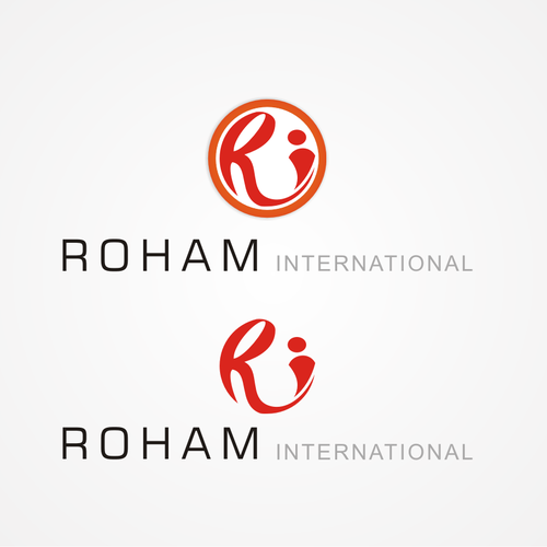 Roham International - Edgy, Creative Logo for Marketing Firm | Logo ...