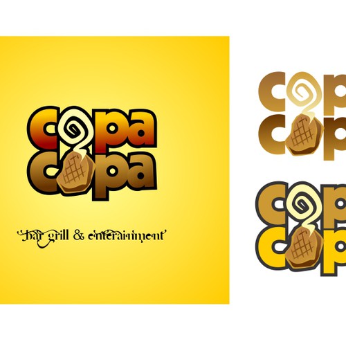 logo for Copa Copa Bar Grill & Entertainment | Logo design contest
