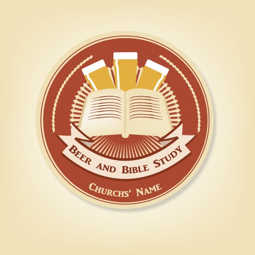 logo for Beer and Bible Study | Logo design contest