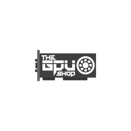 Create a futuristic logo for "The GPU Shop" | Logo design contest