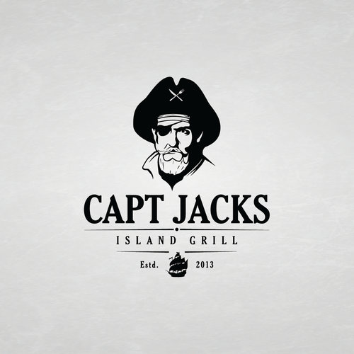 logo for Capt Jacks Island Grill | Logo design contest