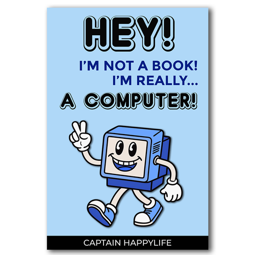 Designs | Childrens Book Cover: Hey! I’m not a Book! I’m really… a ...