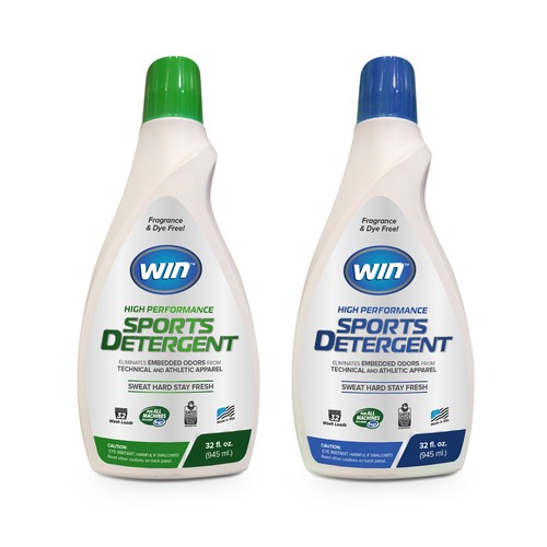 Designs | Create an Upscale Label for WIN Detergent | Product label contest