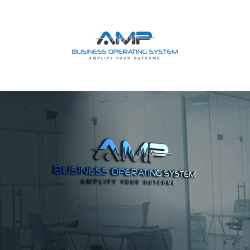 Modern logo for AMP business operating system. | Logo design contest