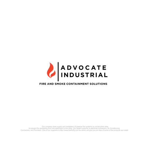 Advocate Industrial Fire Stopping | Logo & business card contest