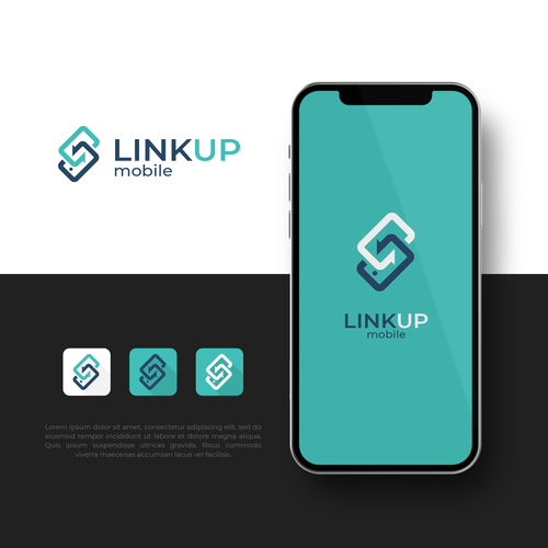 Designs | LinkUp Mobile | Logo & brand identity pack contest