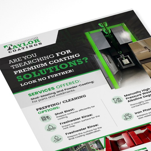 Designs | We are a new powder coating company needing to stand out from ...