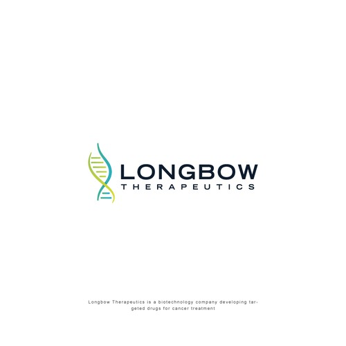 Design a powerful logo for Longbow Therapeutics, a new biotechnology ...
