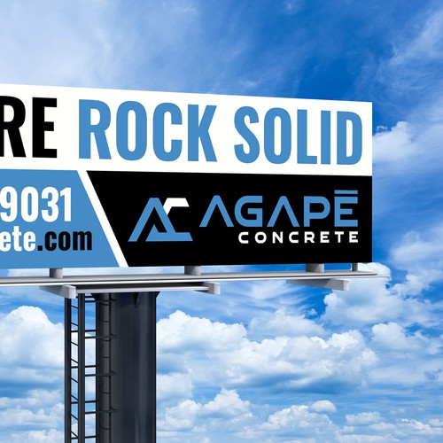 Designs | AN AMAZING CONCRETE COMPANY BILLBOARD NEEDED Aprox 14’ tall ...