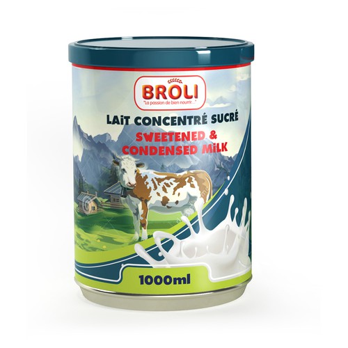 Our Sweetened and condensed milk needs a new label | Product label contest