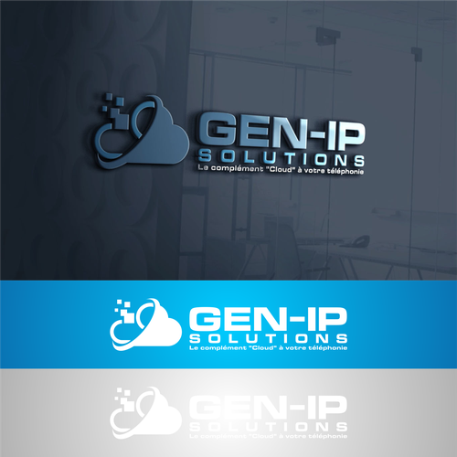 Nouveau design Logo société Cloud - Gen-IP Solutions | Logo design contest