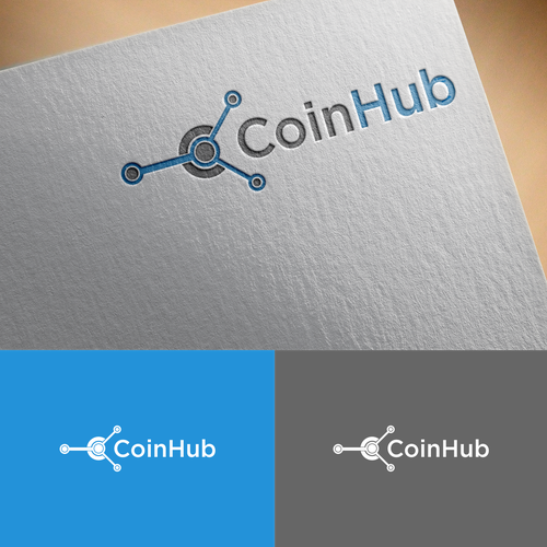 Create a futuristic yet captivating logo for a crypto currency trading ...