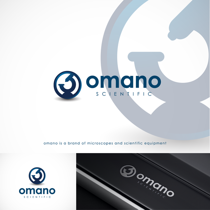 Design an updated logo for Omano, a microscope manufacturer. | Logo ...