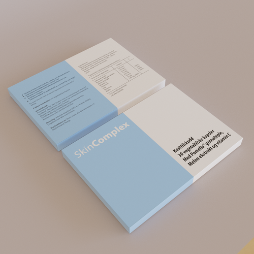 Designs | Box design for a advanced skin care supplement | Product ...