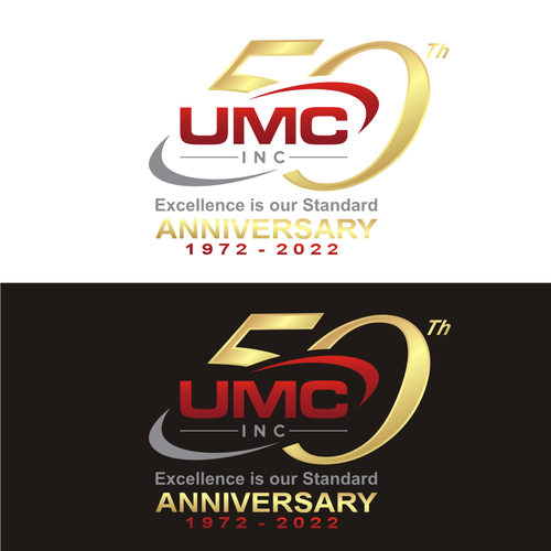 Designs | UMC, Inc 50th Anniversary Logo | Logo design contest